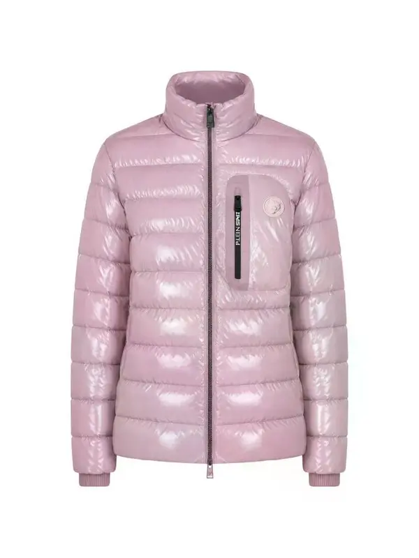 PLEIN SPORT Padded Tiger Jacket - Pink