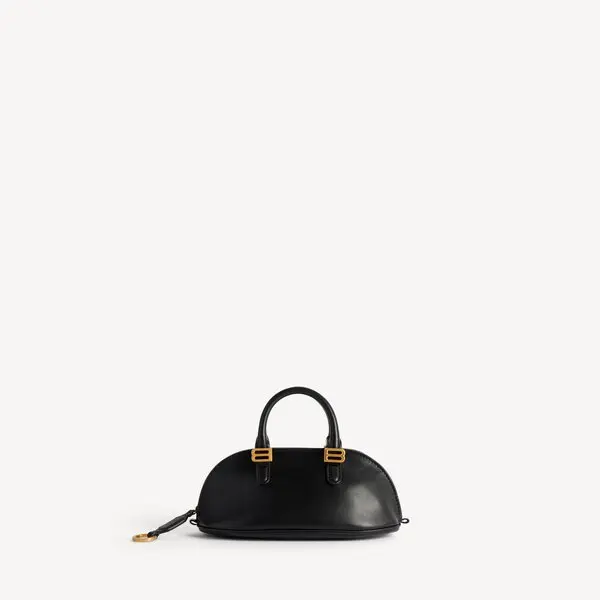 Balenciaga Bolero Bowling Bag Nano - Black