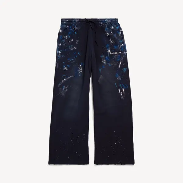 Balenciaga Paint Splatter Oversized Baggy Sweatpants