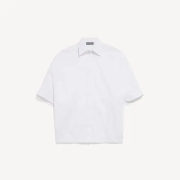 Balenciaga Short Sleeves Cocoon Shirt