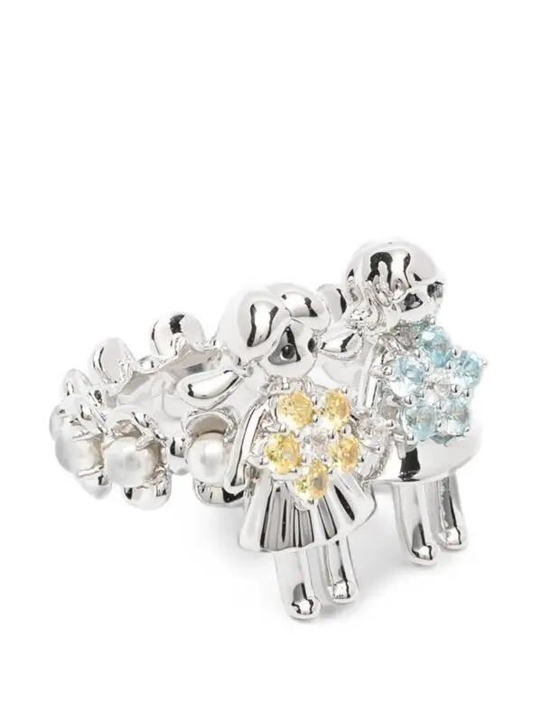 YVMIN Ring "mini Twins Girl
