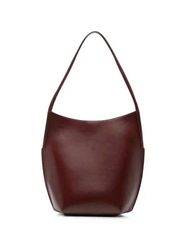 JIL SANDER Handbag Leather "kante - Brown