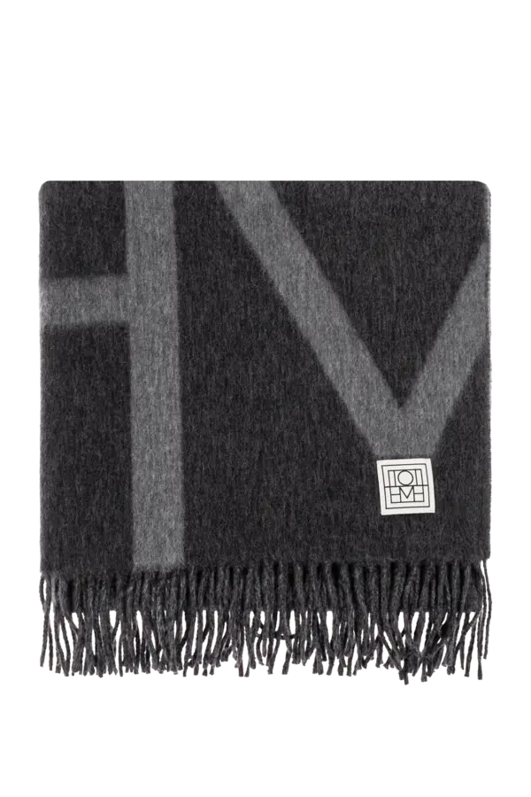 TOTEME Patterned Wool Scarf