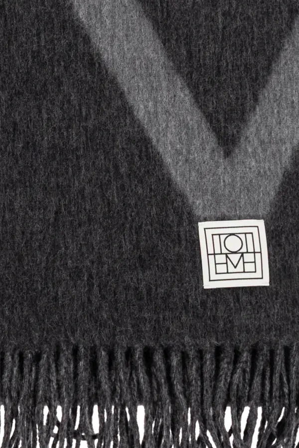 TOTEME Patterned Wool Scarf