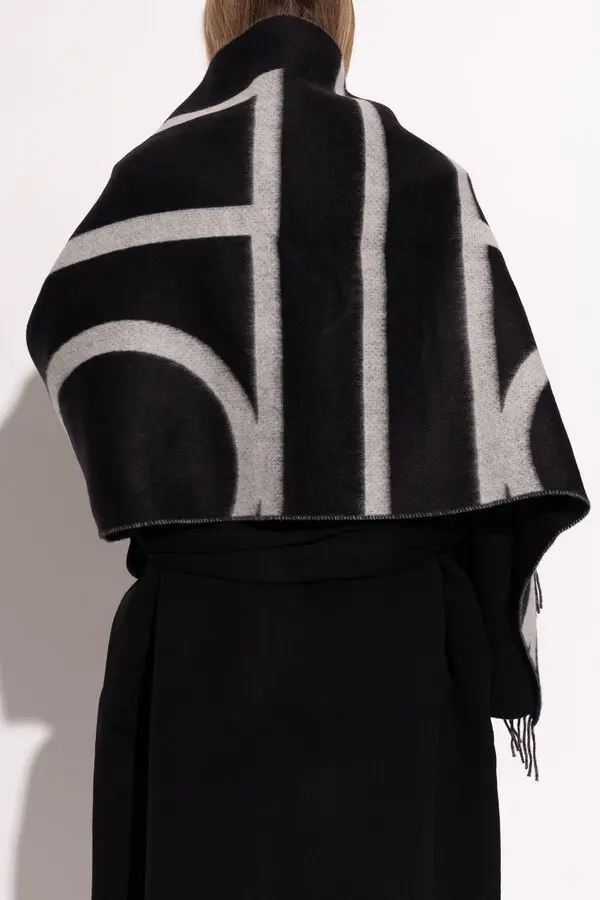 TOTEME Wool Scarf With Pattern