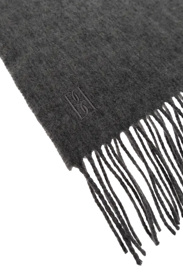BY MALENE BIRGER Wool Scarf ‘turtla - Grey