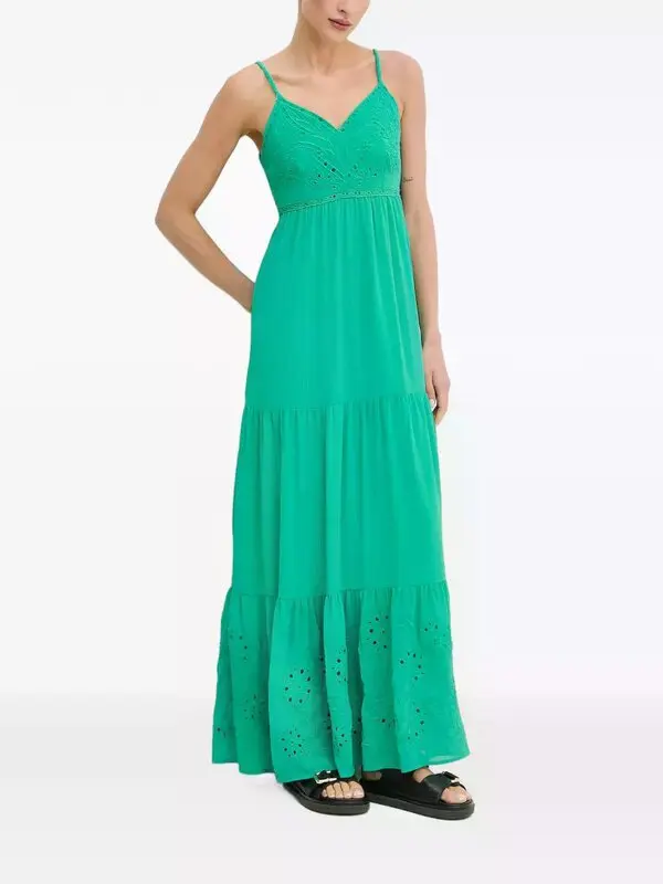 MORGAN Braided-tie Maxi Dress