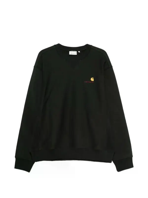 Carhartt Work In Progress American Script Logo-embroidered Sweatshirt