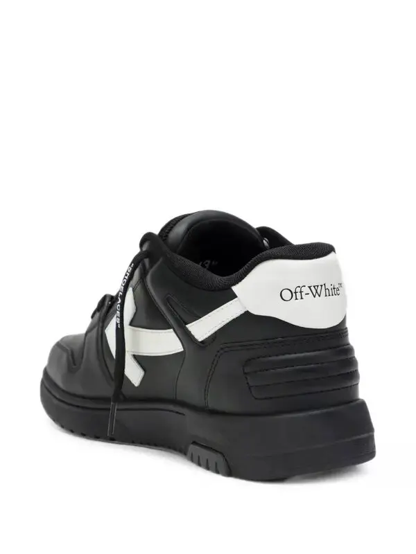 Off-White Out Of Office Leather Sneakers - Black