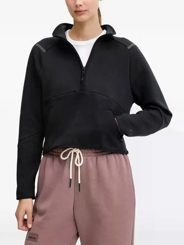 Under Armour Zip-collar Sweatshirt - Black
