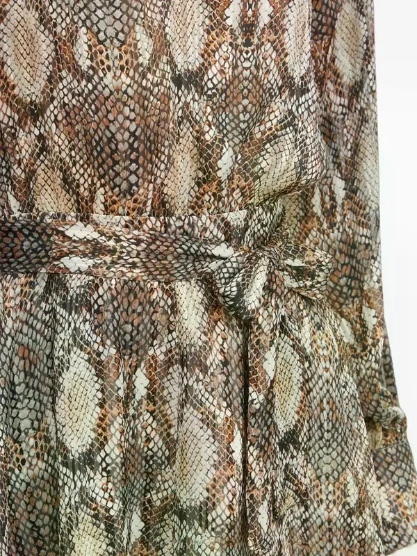 MORGAN Animal-print Mini Dress