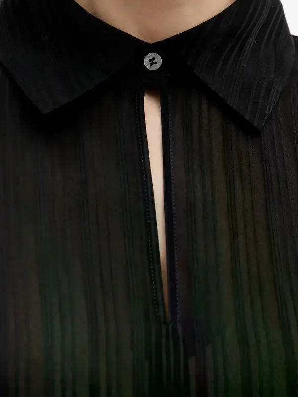 Sisley Keyhole-detail Shirt