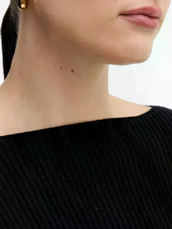 Sisley Ribbed Knit Jumper