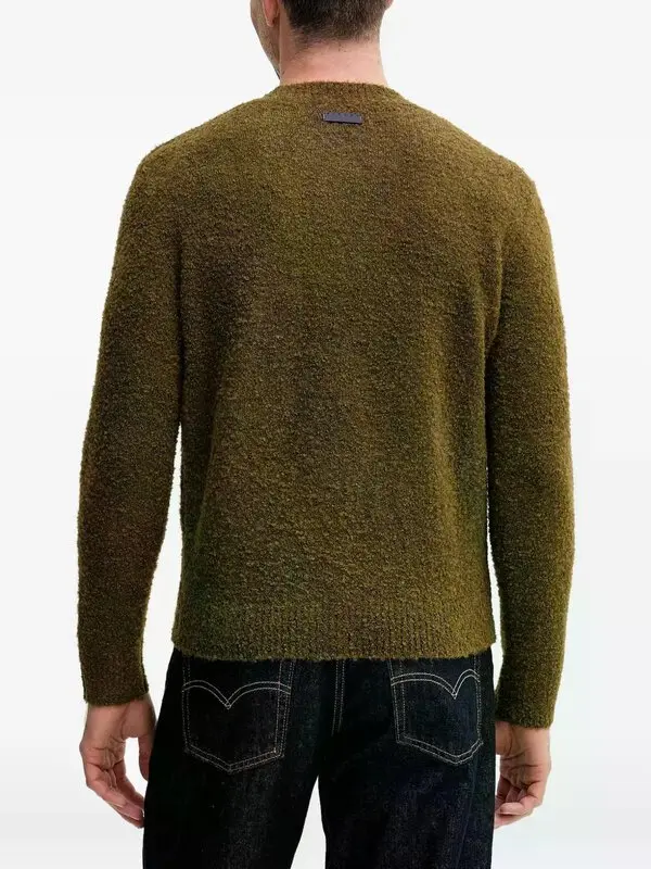Sisley Textured Long-sleeved Sweater