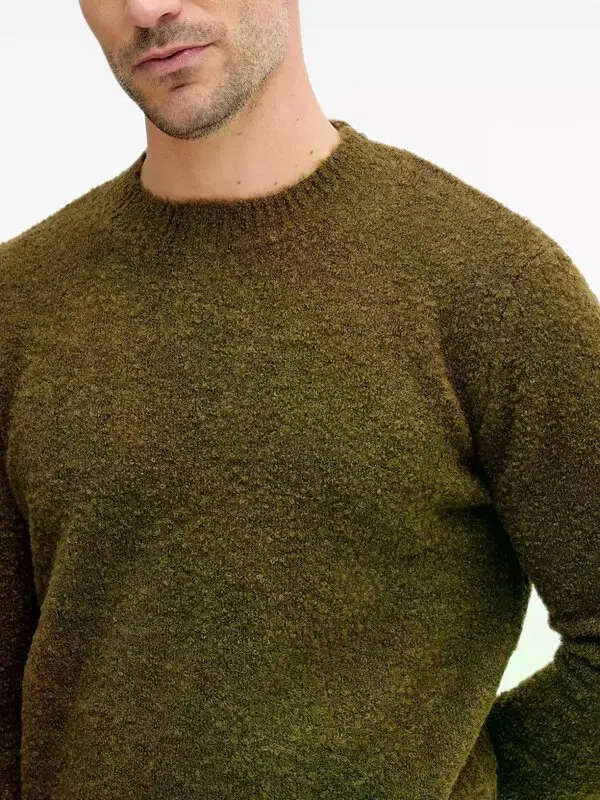 Sisley Textured Long-sleeved Sweater