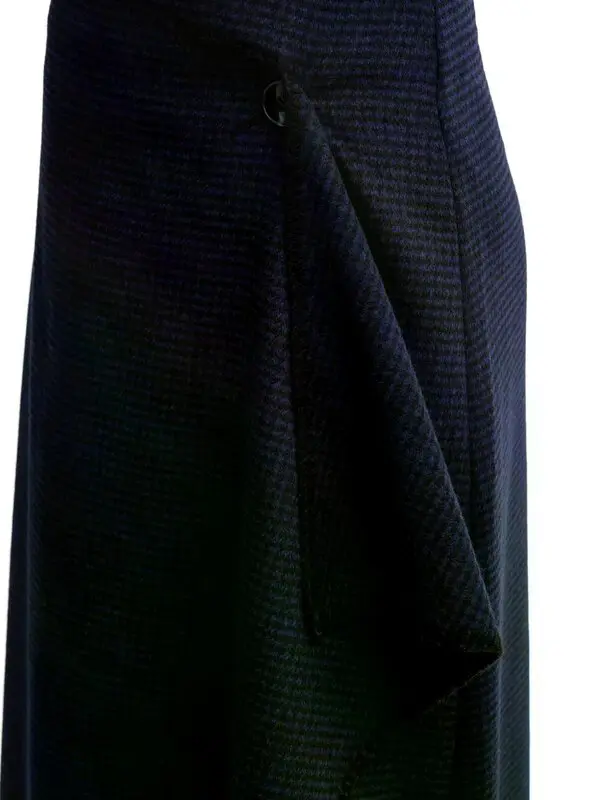 Sisley Button Wrap Midi Skirt
