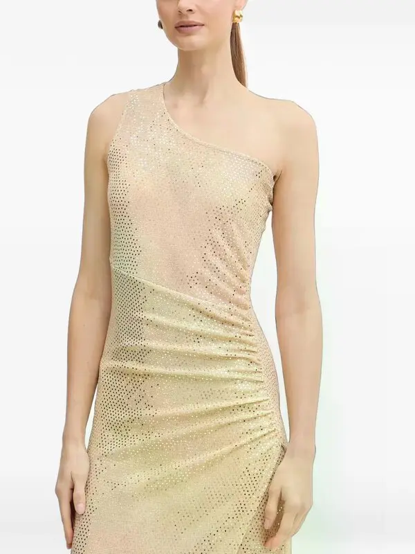 MORGAN One-shoulder Sequin-embellished Maxi Dress