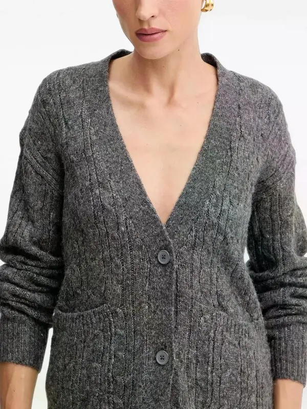 SILVIAN HEACH Cable-knit Pocket Cardigan