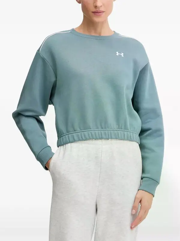 Under Armour Ribbed Trim Long-sleeved Top - Blue