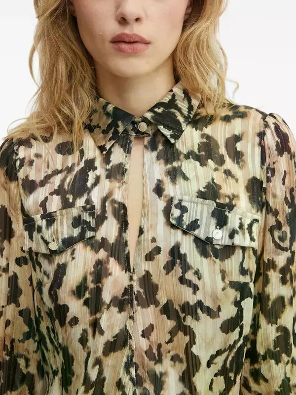 MORGAN Animal-print Shirt