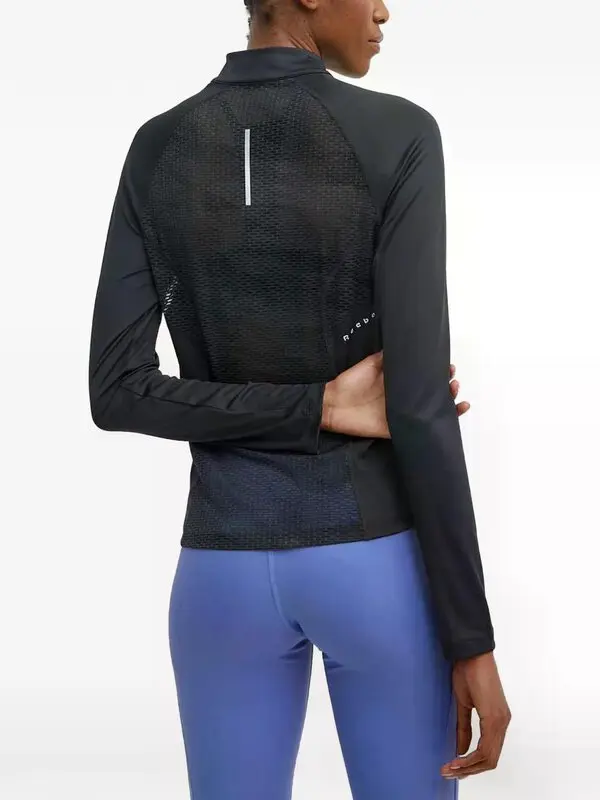 REEBOK Zipped Running T-shirt