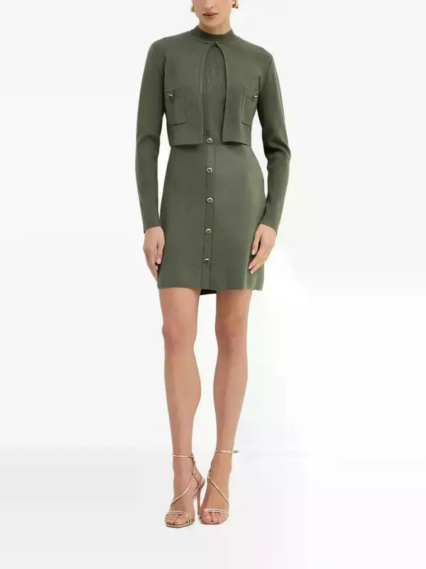 MORGAN Layered-detail Mini Dress