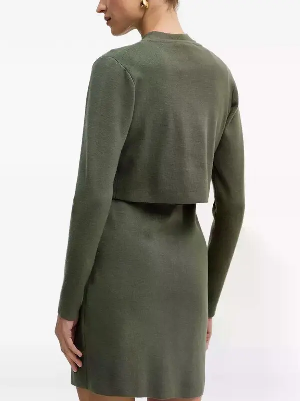MORGAN Layered-detail Mini Dress