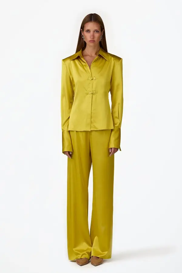 SAME Tailored Silk Blouse