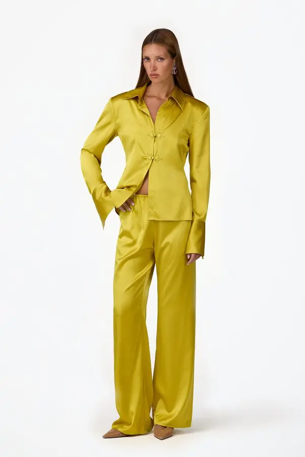 SAME Tailored Silk Blouse