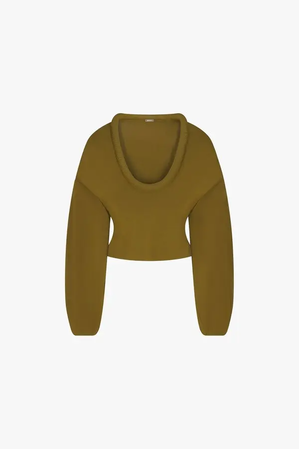 SAME Knit Barrel Sweater