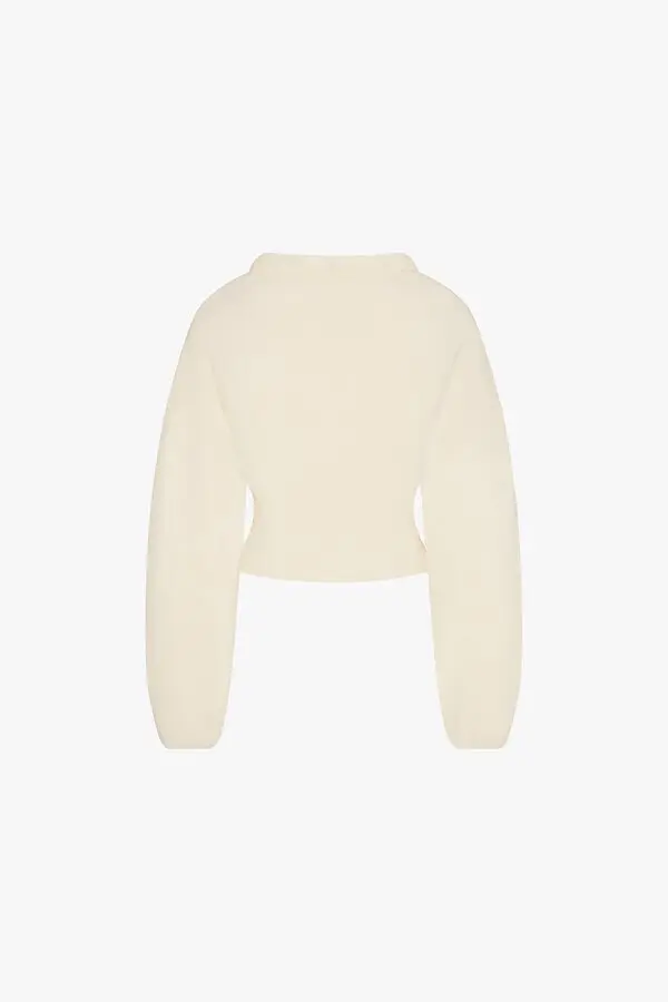 SAME Knit Barrel Sweater - Cream