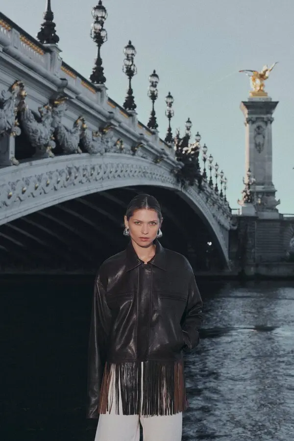 SAME The Fringe Leather Jacket