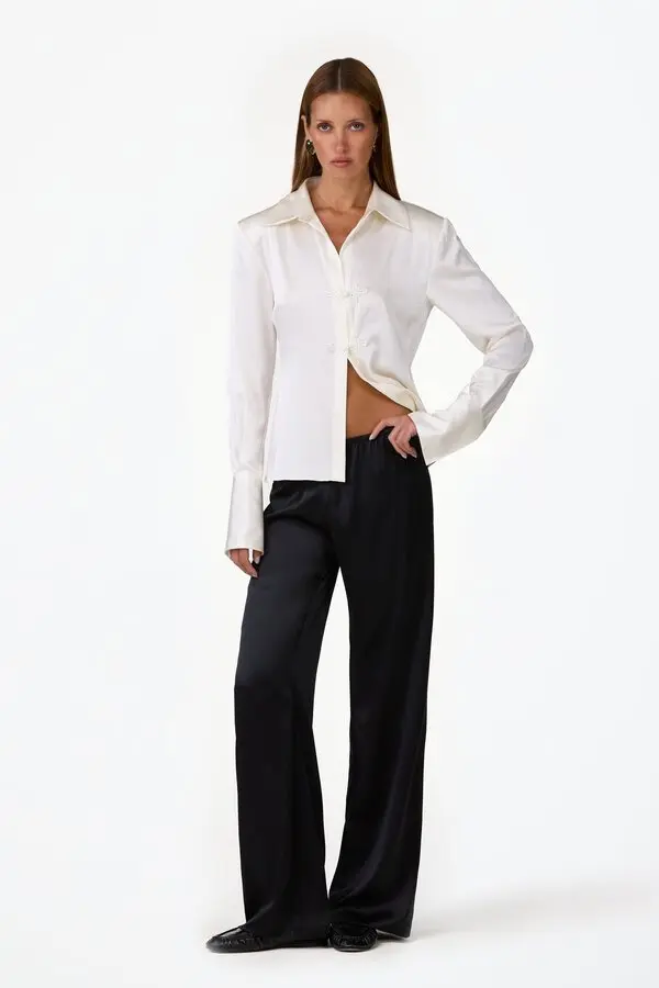 SAME Tailored Silk Blouse