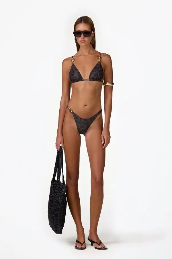 SAME Stone Strap Triangle Top