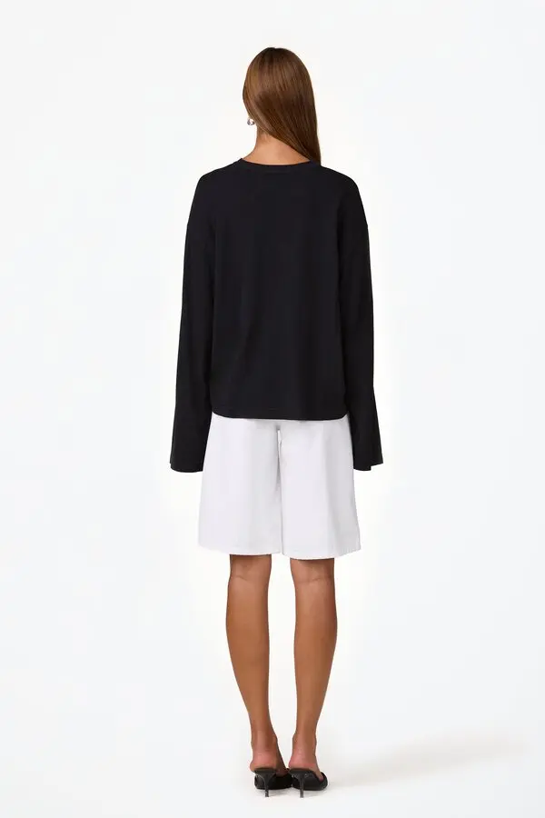 SAME The Boyfriend Long Sleeve Tee