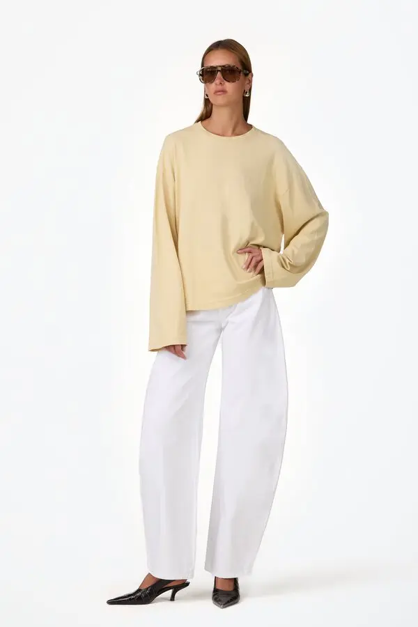 SAME The Boyfriend Long Sleeve Tee