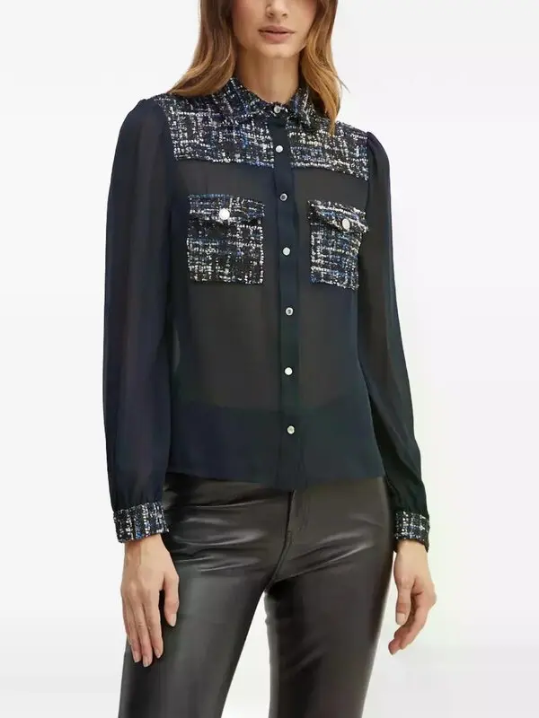 MORGAN Buttoned Chest-pocket Shirt
