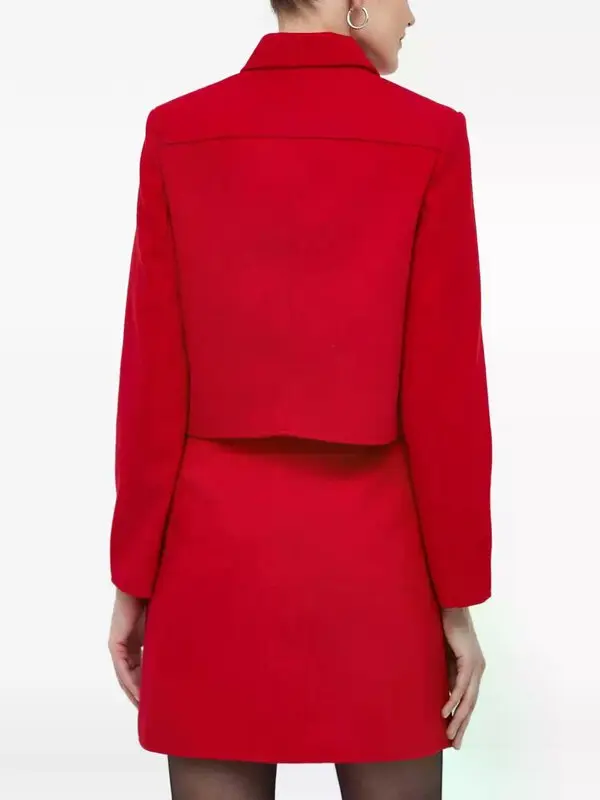 MORGAN Zip-up Cropped Jacket