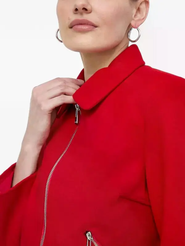 MORGAN Zip-up Cropped Jacket