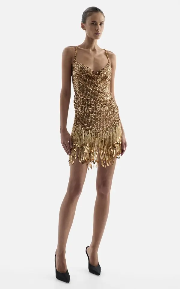 Rachel Gilbert Koda Sequin Mini Dress