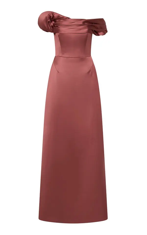Rachel Gilbert Poline Gown - Pink