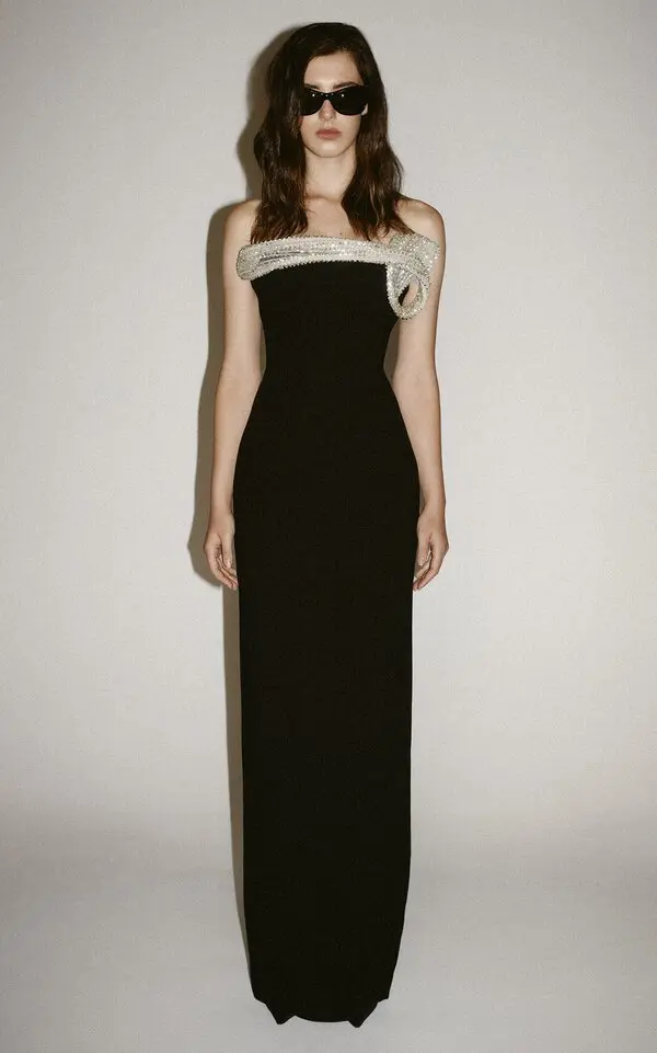 Rachel Gilbert Roslyn Gown - Black