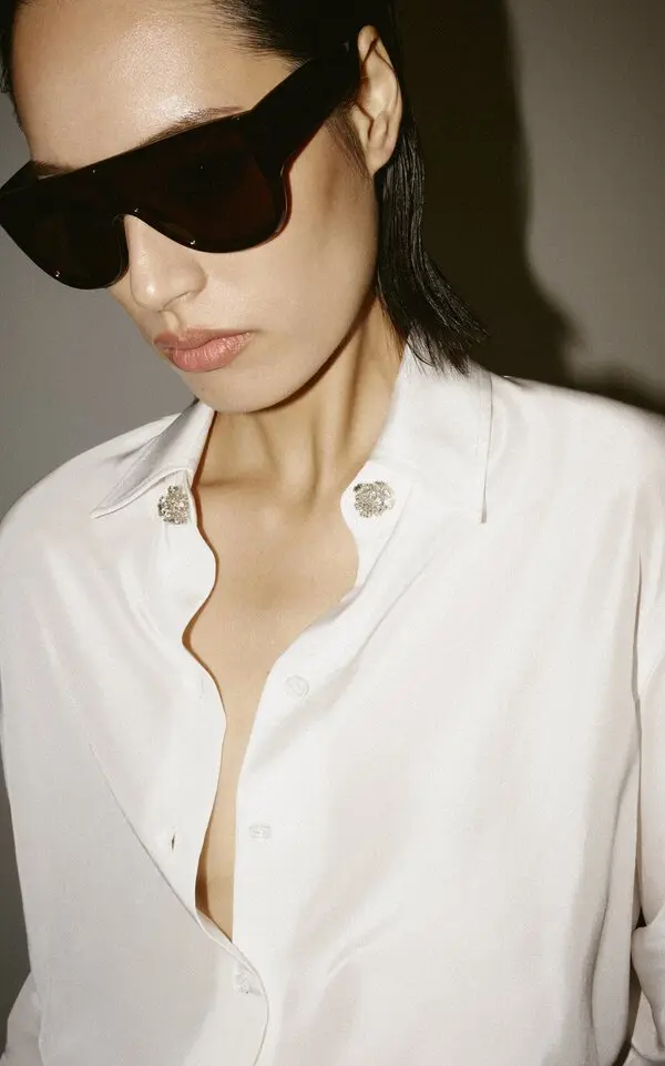 Rachel Gilbert Flori Silk Shirt