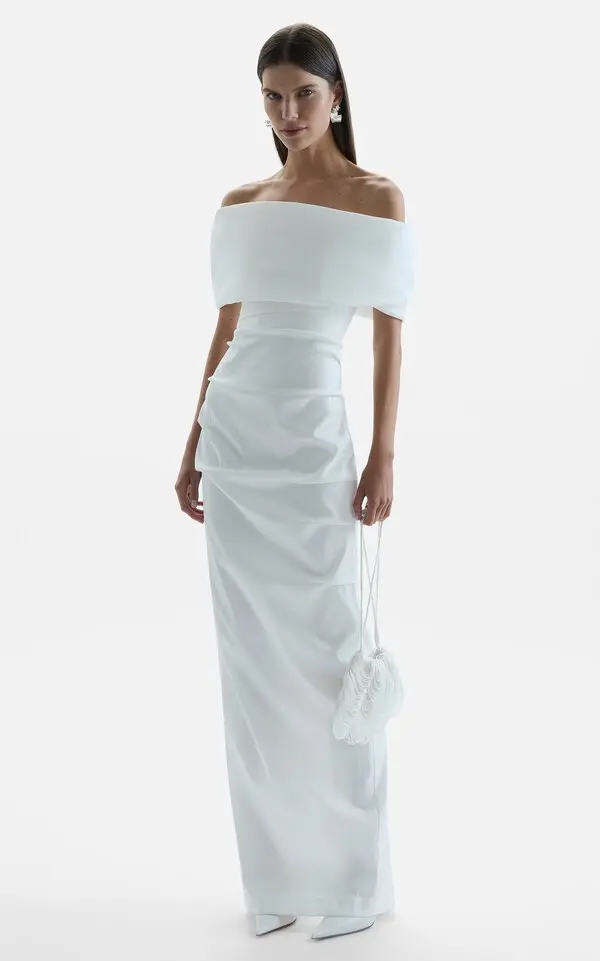 Rachel Gilbert Livia Gown - White