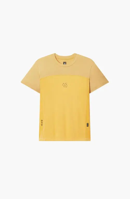 ASRV Aerosilver Upf50 Run Tee - Amber