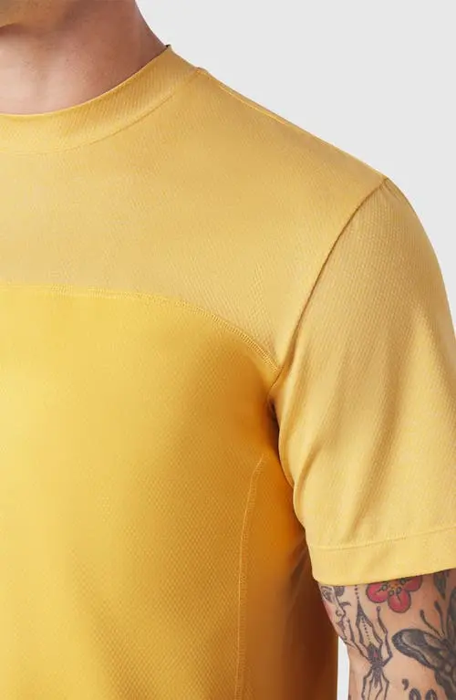 ASRV Aerosilver Upf50 Run Tee - Amber