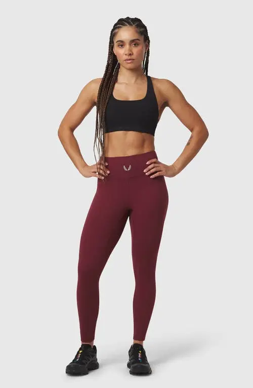 ASRV Lycra Adaptiv Legging - Crimson