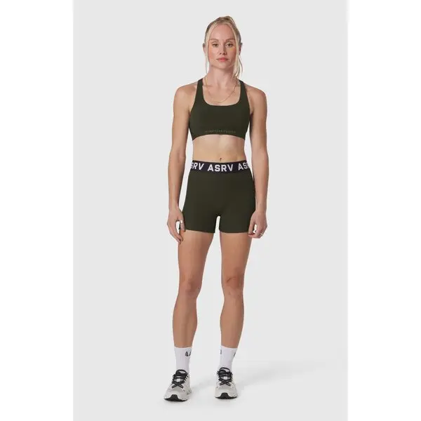 ASRV Lycra Ribbed Short - Olive