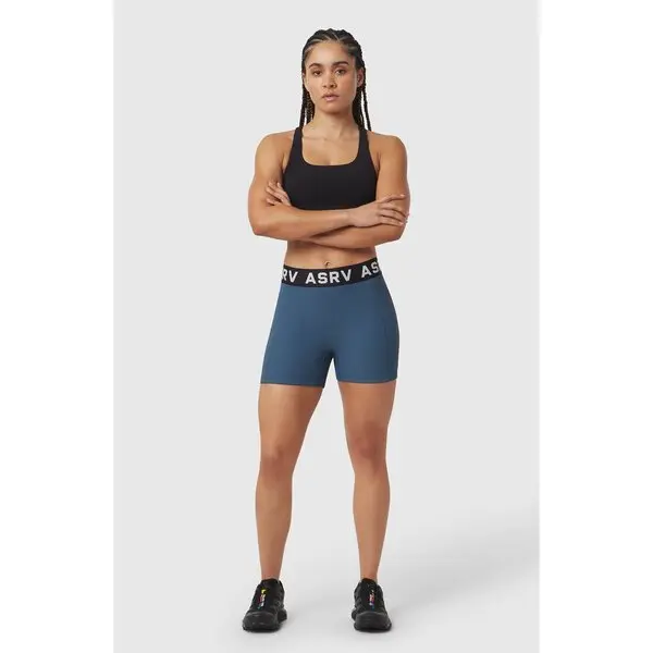 ASRV Lycra Ribbed Short - Storm
