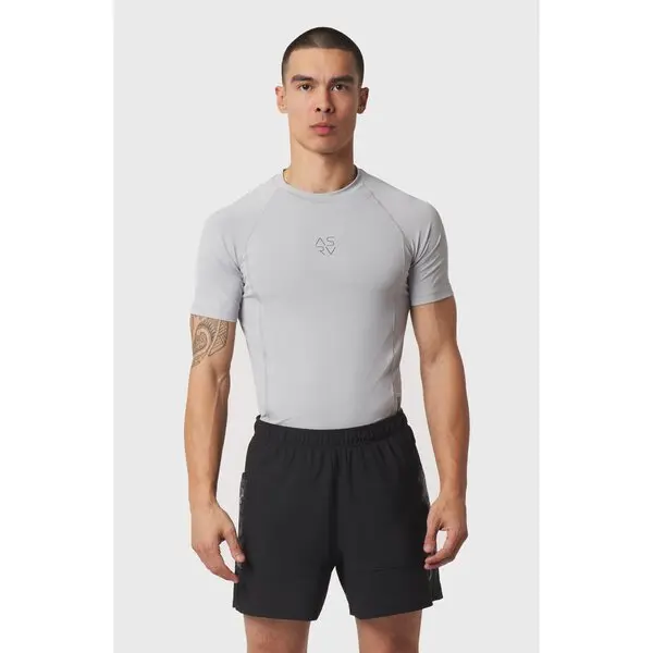 ASRV Lycra Adaptiv Baselayer Short Sleeve Tee - Slate Grey